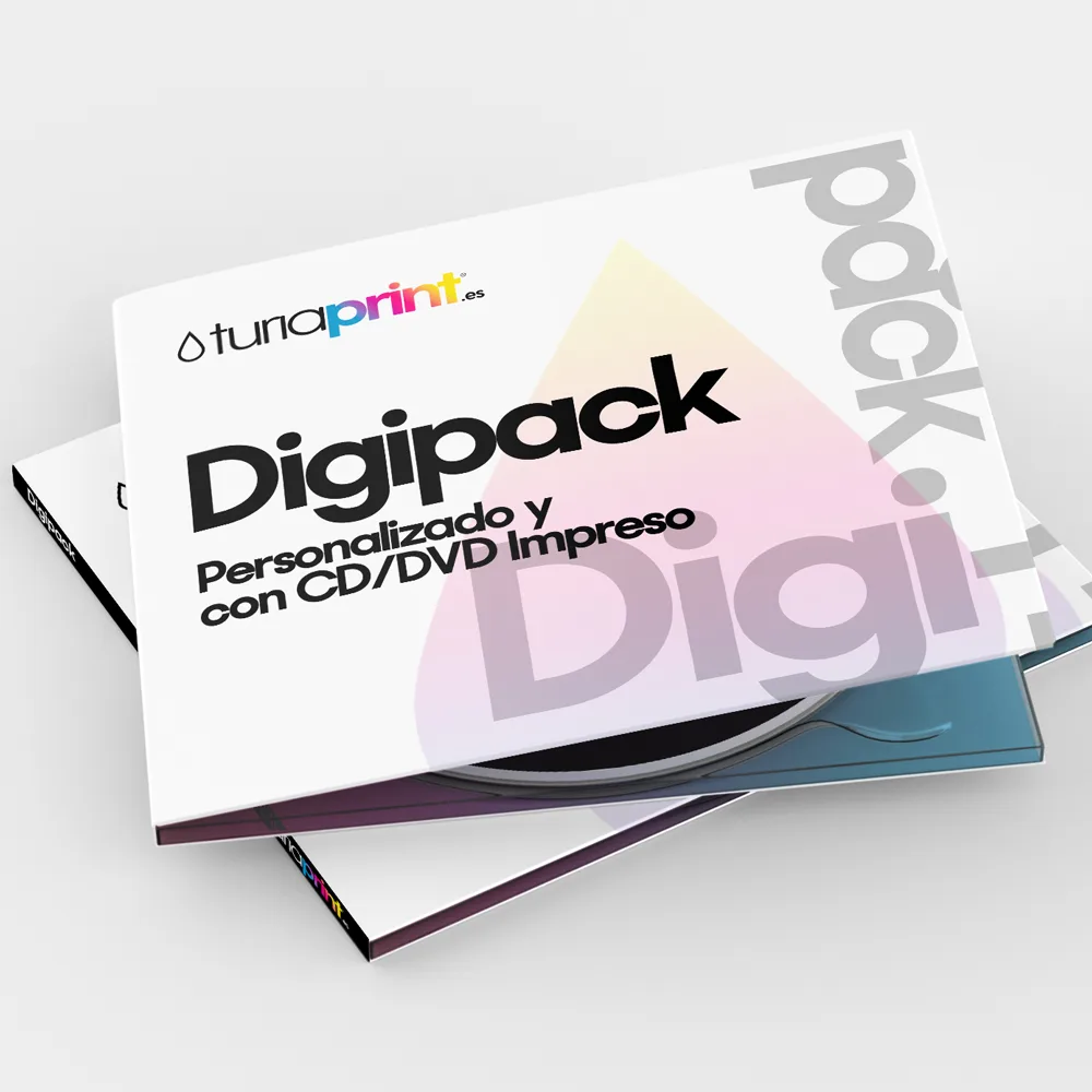 CD / DVD Digipack - TURIAPRINT IMPRENTA - Imprenta Online - Impresión ...